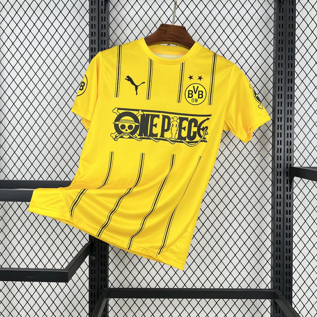 Borussia Dortmund 2025-26 ONE PIECE Collaboration Edition Jersey ...